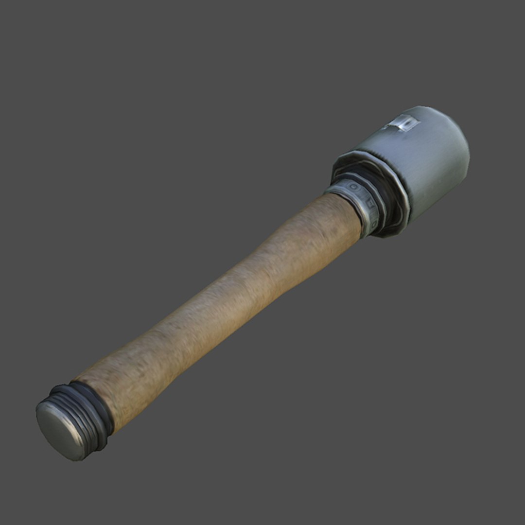 German Stick Grenade 3d 3ds