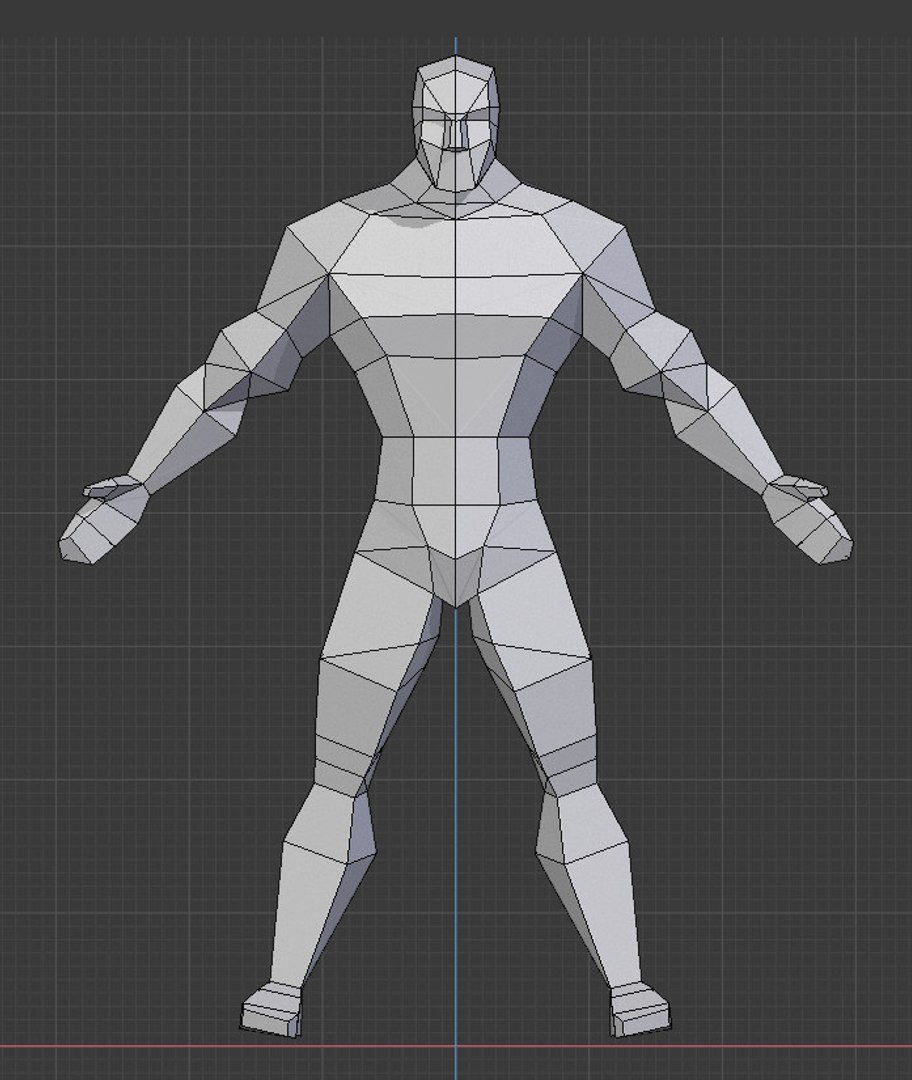 Male Muscles Model - TurboSquid 1405046