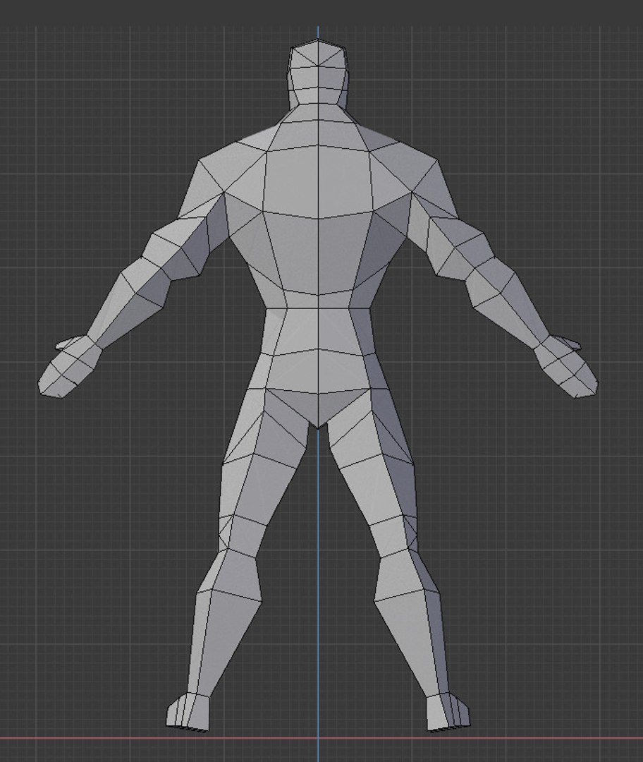 Male Muscles Model - TurboSquid 1405046