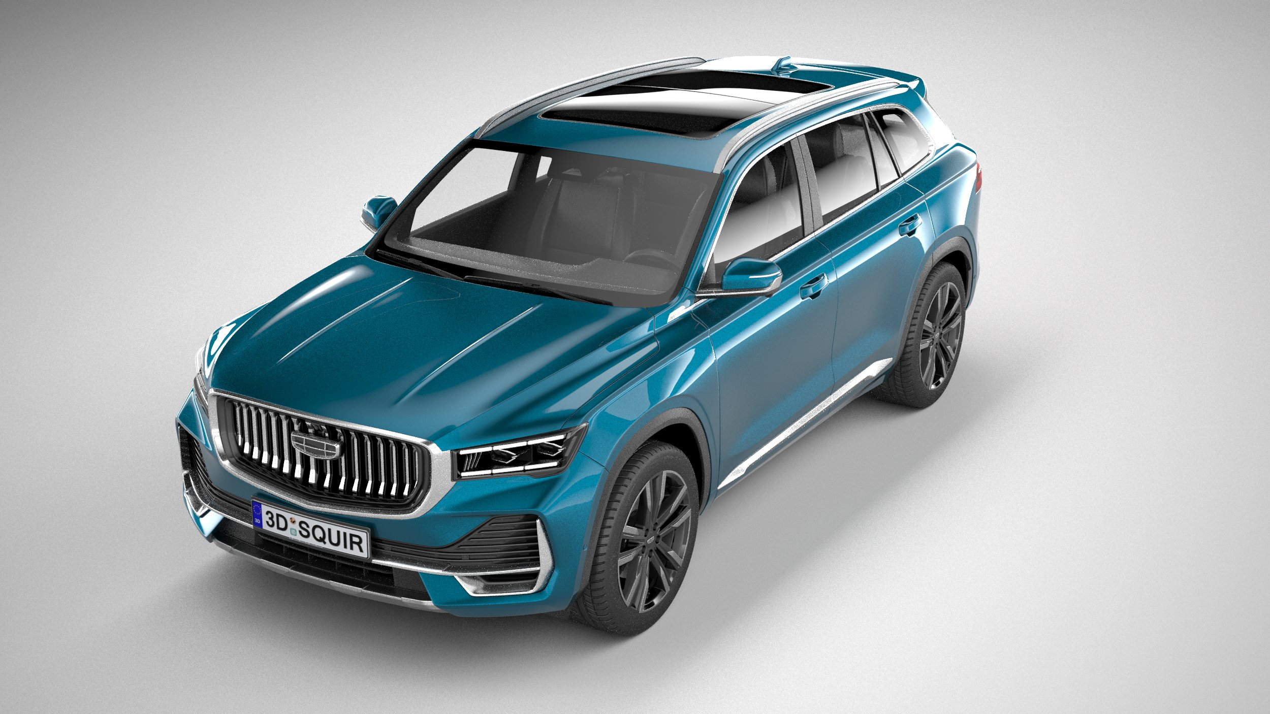 modelo 3d Geely Monjaro 2024 - TurboSquid 2074504