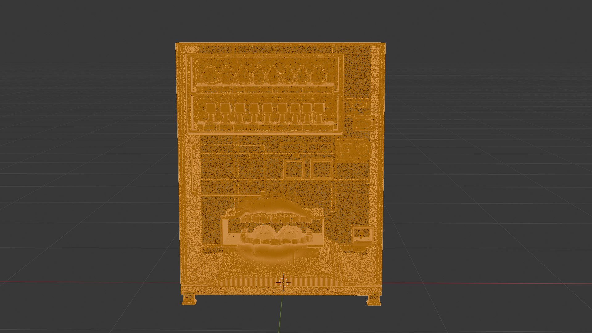 Stylized Horror Flesh Vending Machine Prop 3D Model 3D Model ...