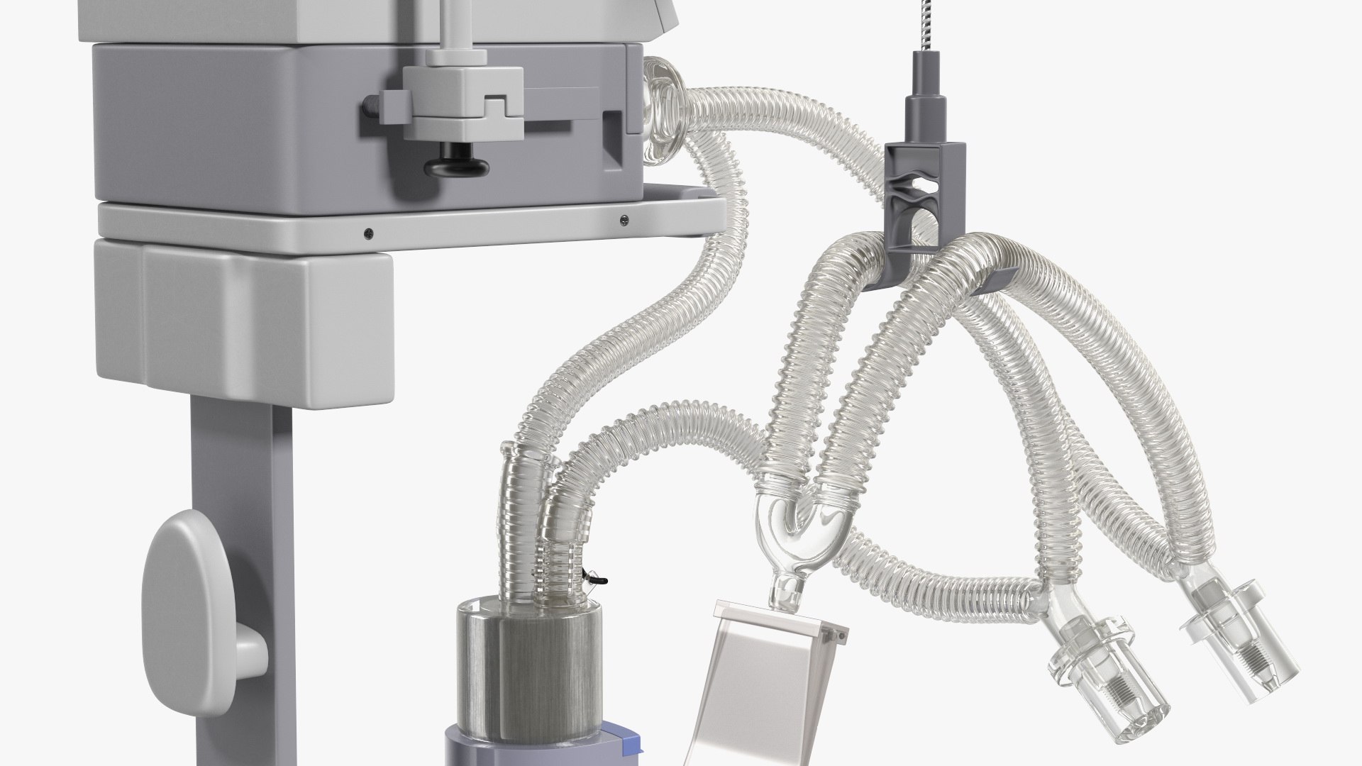 Medical Ventilator System Rigged 3D Model - TurboSquid 2180229