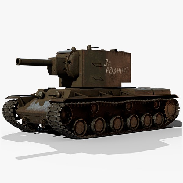 KV-2 GameReady3Dモデル - TurboSquid 1471225