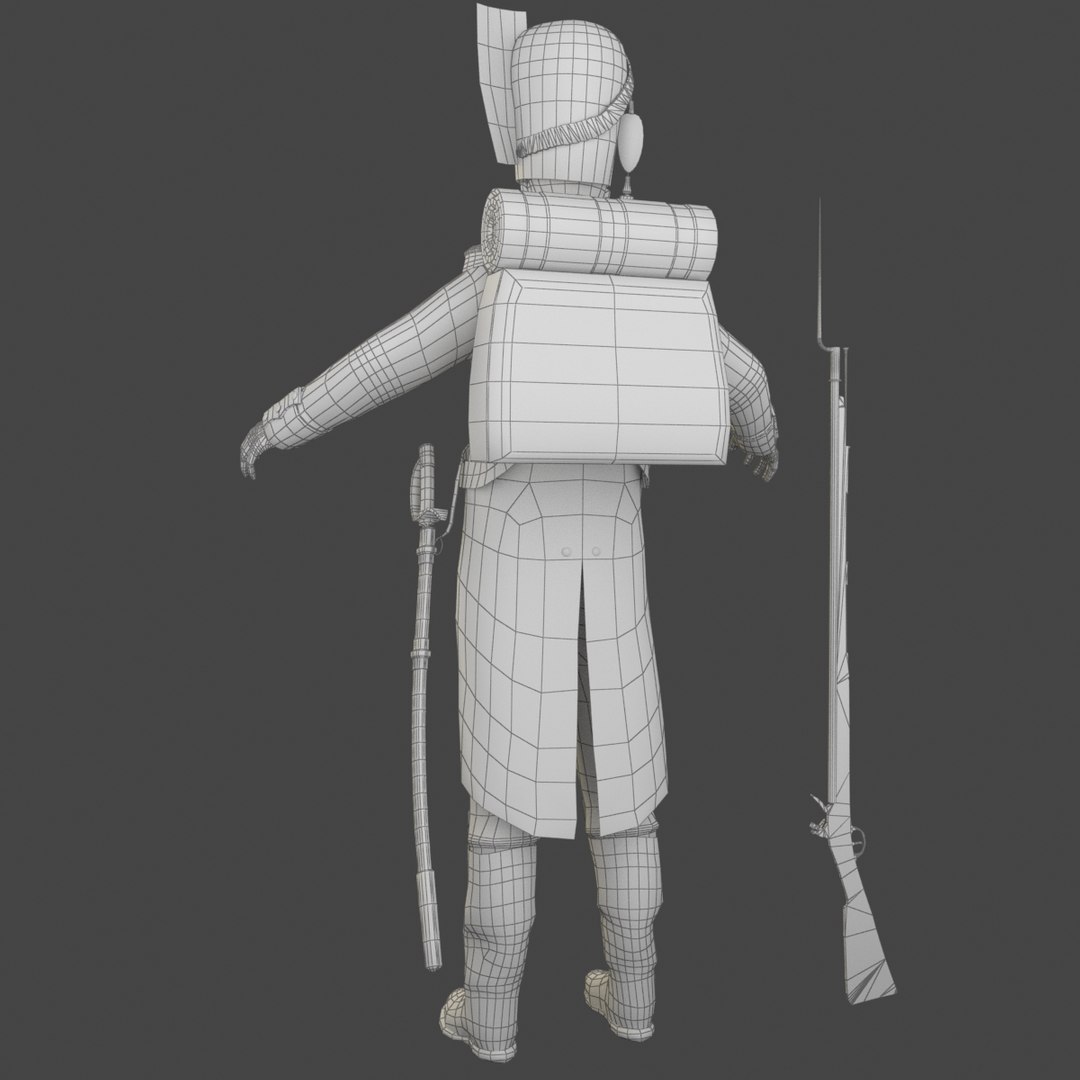 Grenadier soldier model - TurboSquid 1459093