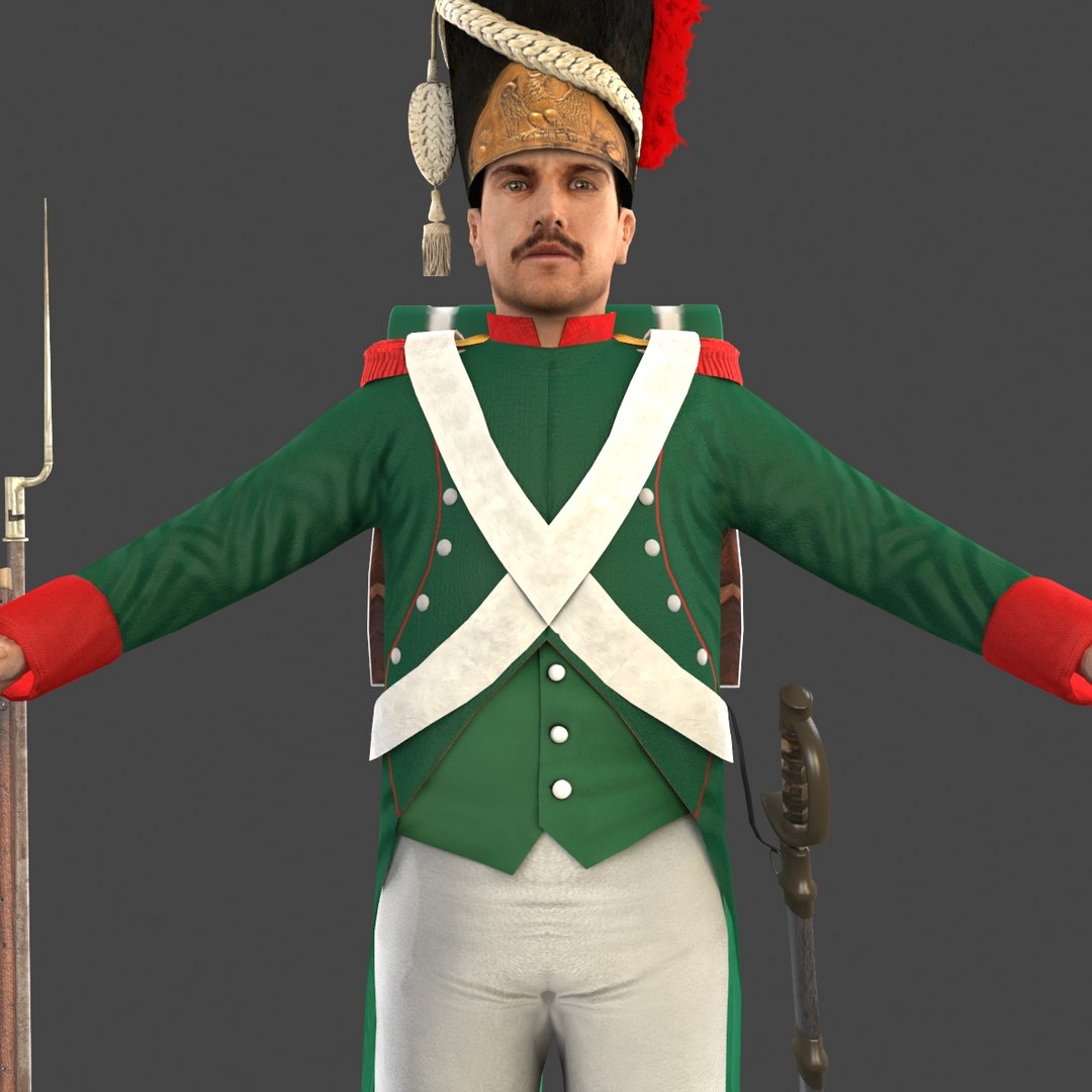 Grenadier Soldier Model - TurboSquid 1459093