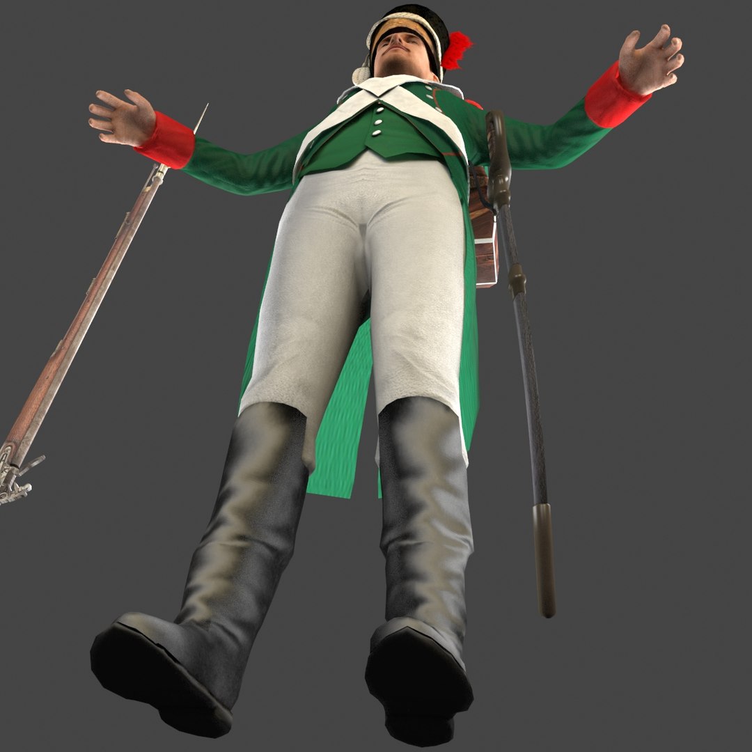 Grenadier Soldier Model - TurboSquid 1459093