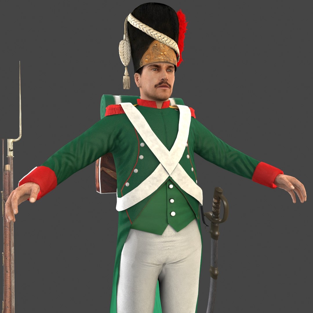 Grenadier Soldier Model - TurboSquid 1459093
