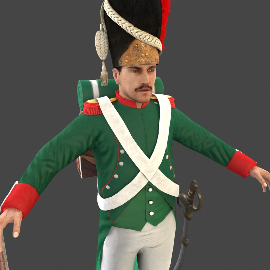 Grenadier Soldier Model - TurboSquid 1459093