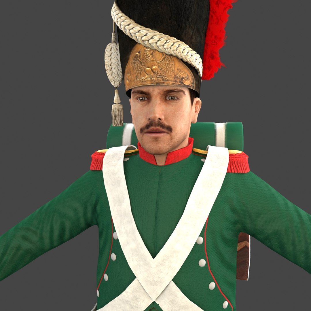 Grenadier Soldier Model - TurboSquid 1459093
