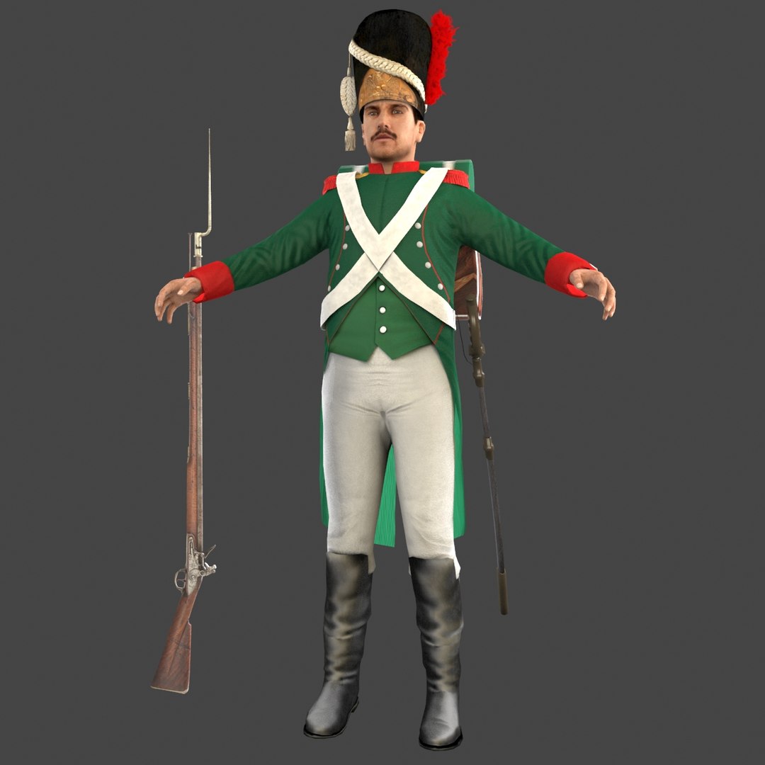 Grenadier Soldier Model - TurboSquid 1459093