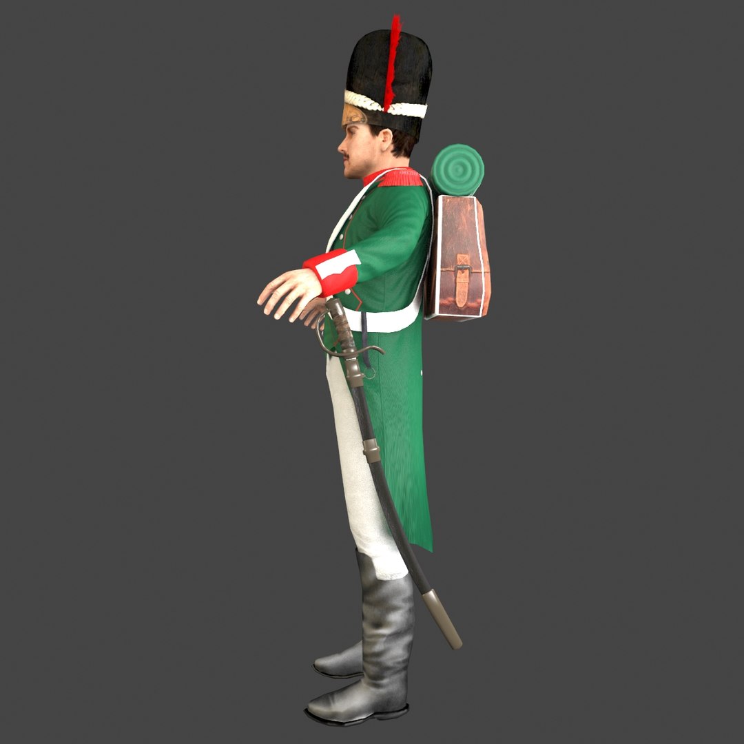 Grenadier Soldier Model - TurboSquid 1459093