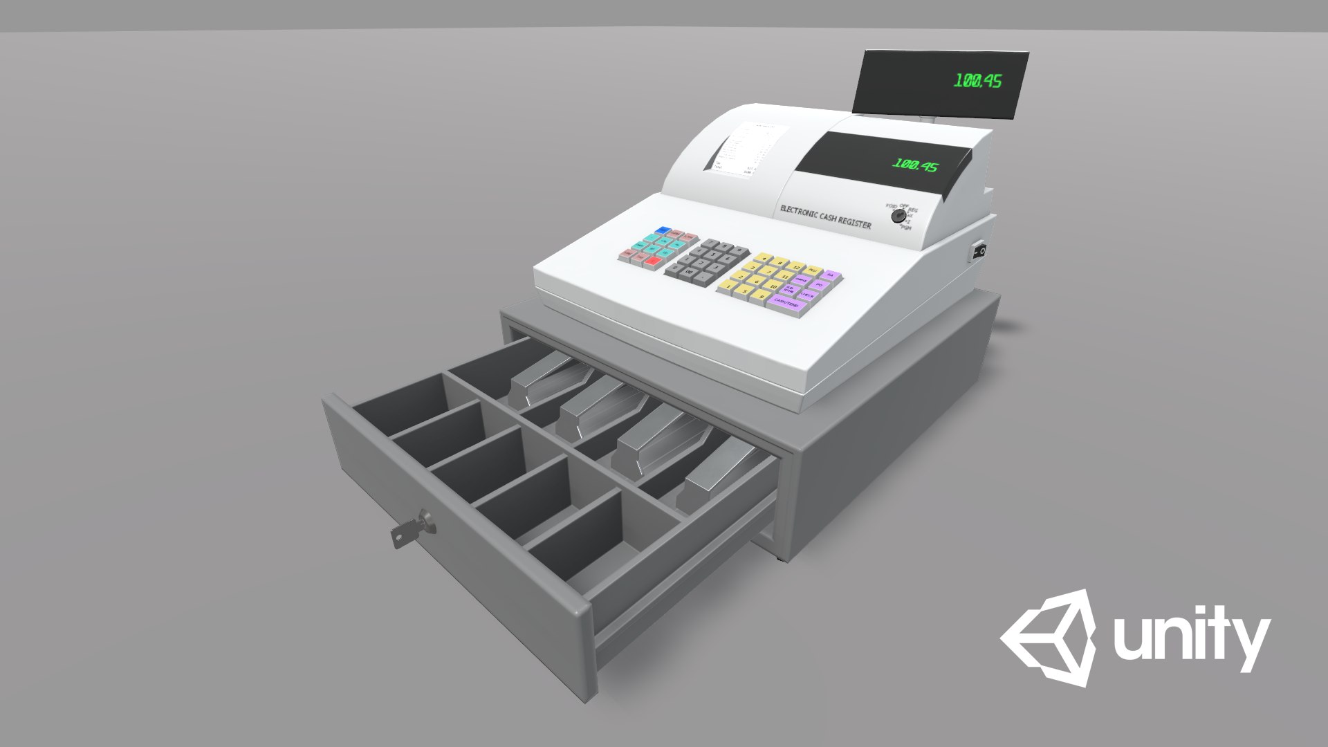 Low-poly Cash Register 3D - TurboSquid 1582969