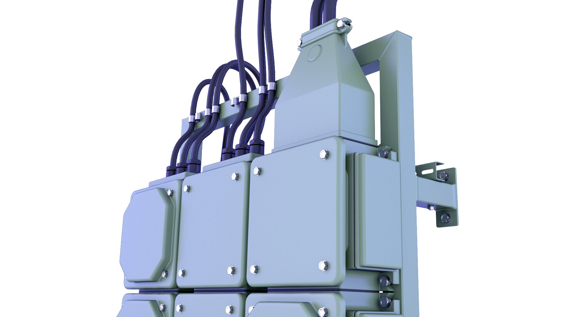 3D Electrical Switchgear Box Cabinet 40 - TurboSquid 1854781