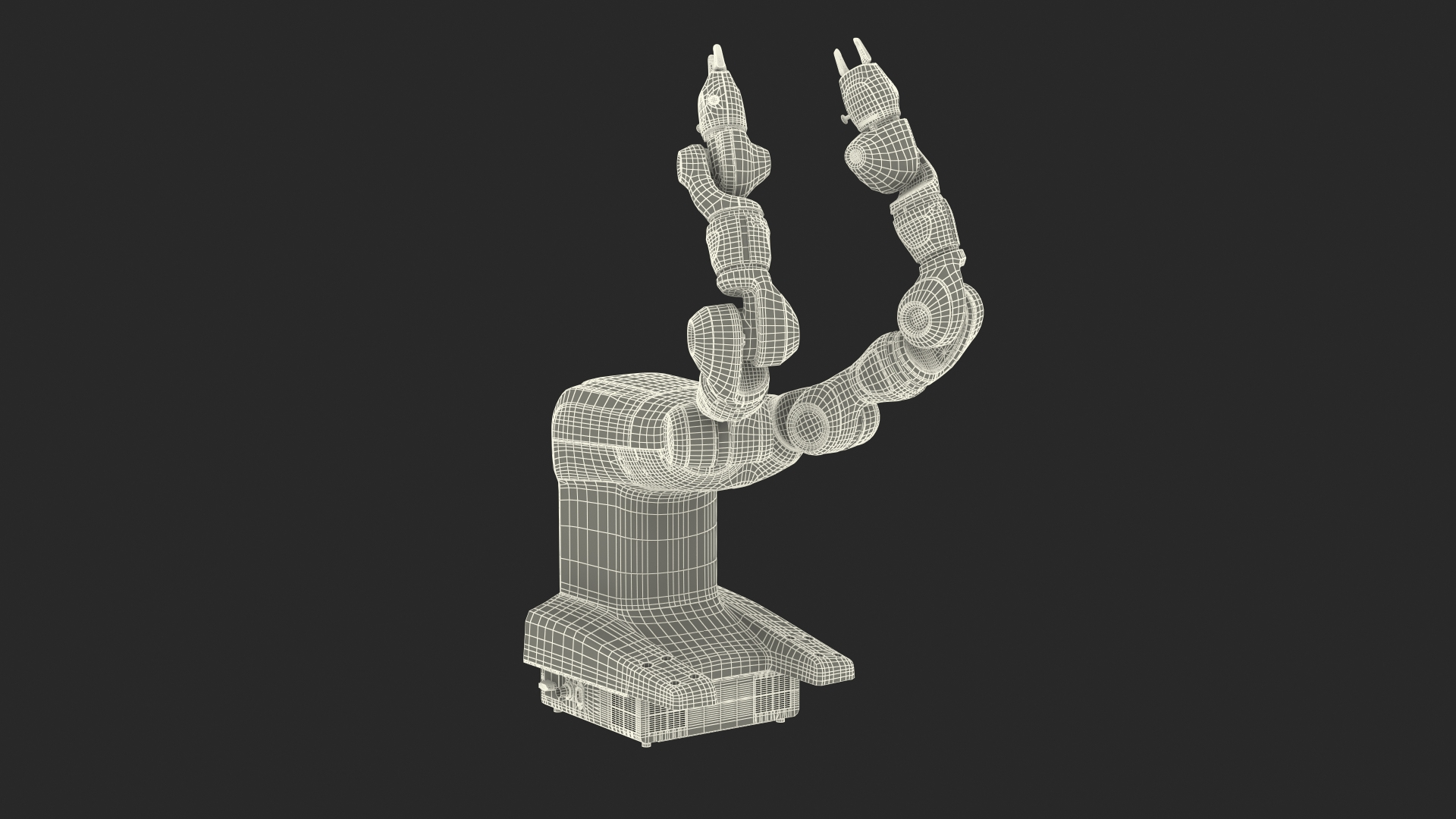 3D Dual Arm Collaborative Robot Rigged For Maya Model - TurboSquid 1727486