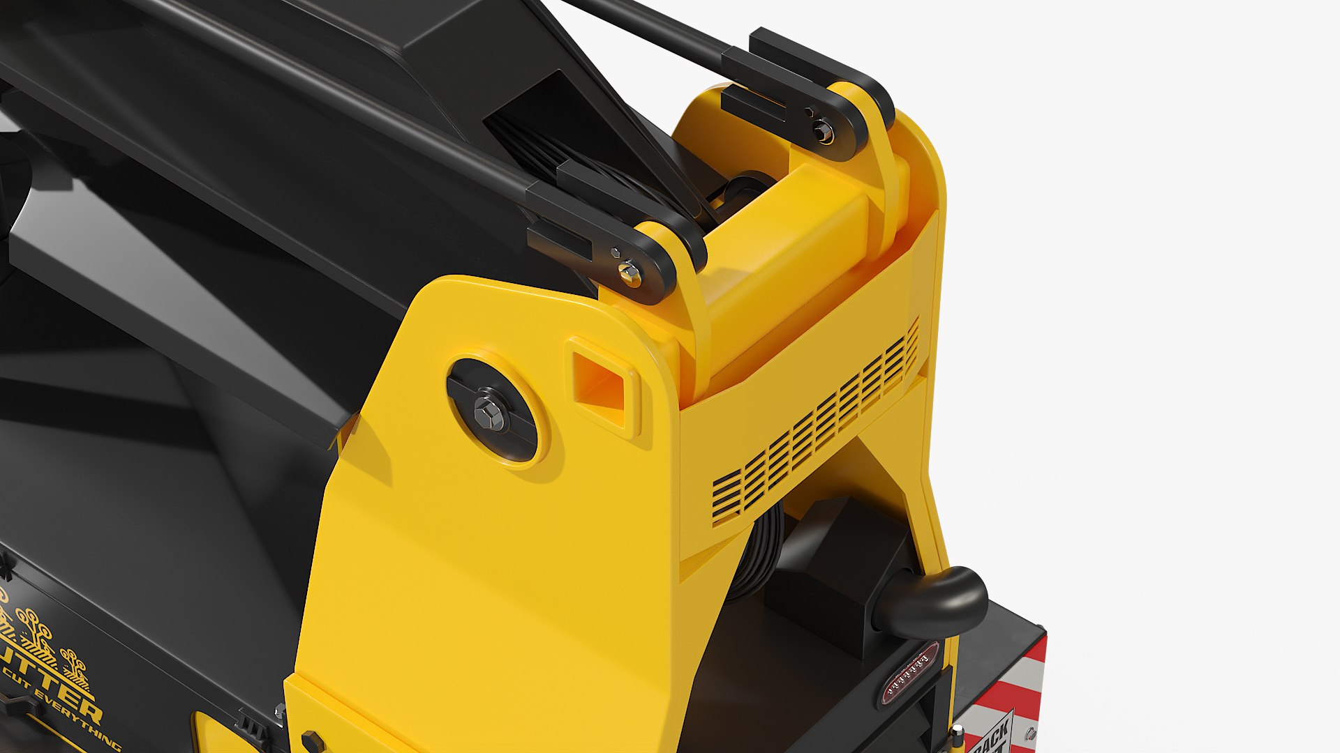 3D OMC Hedgehog Tree Cutter Machine Model - TurboSquid 2388852