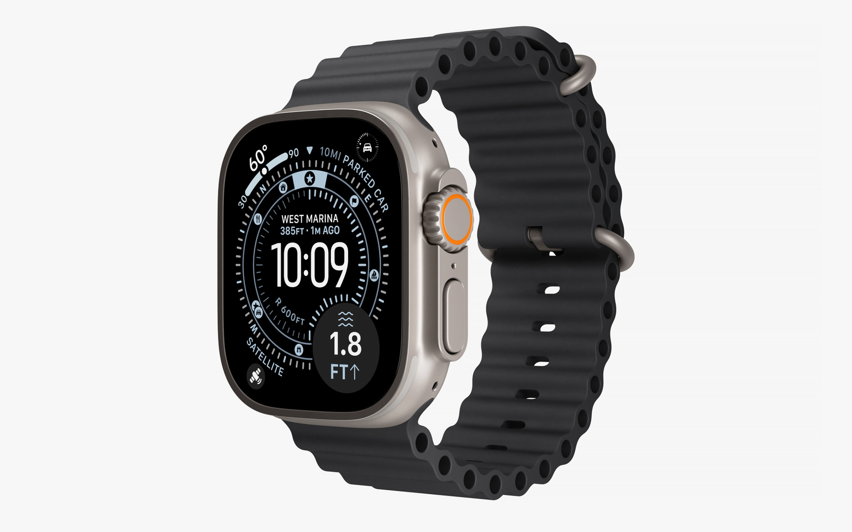 Apple Watch Ultra 3 Ocean Band Model - TurboSquid 2468999