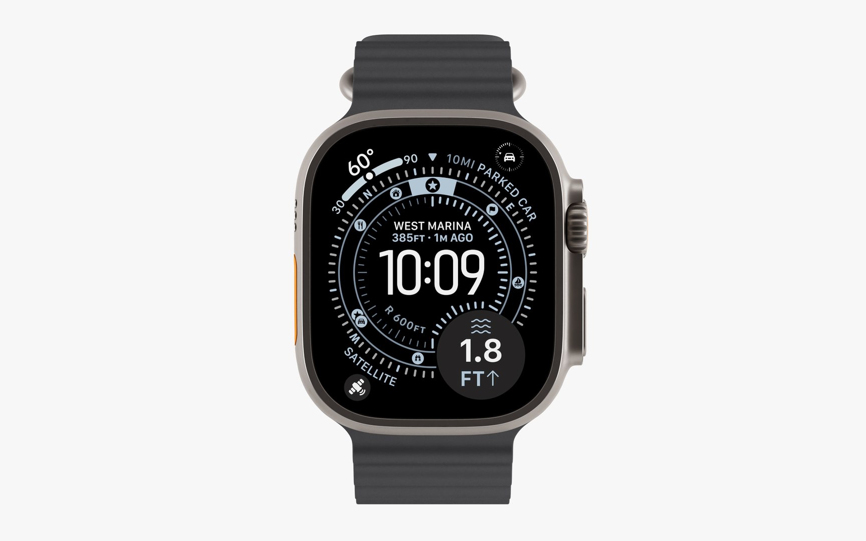 Apple Watch Ultra 3 Ocean Band Model - TurboSquid 2468999