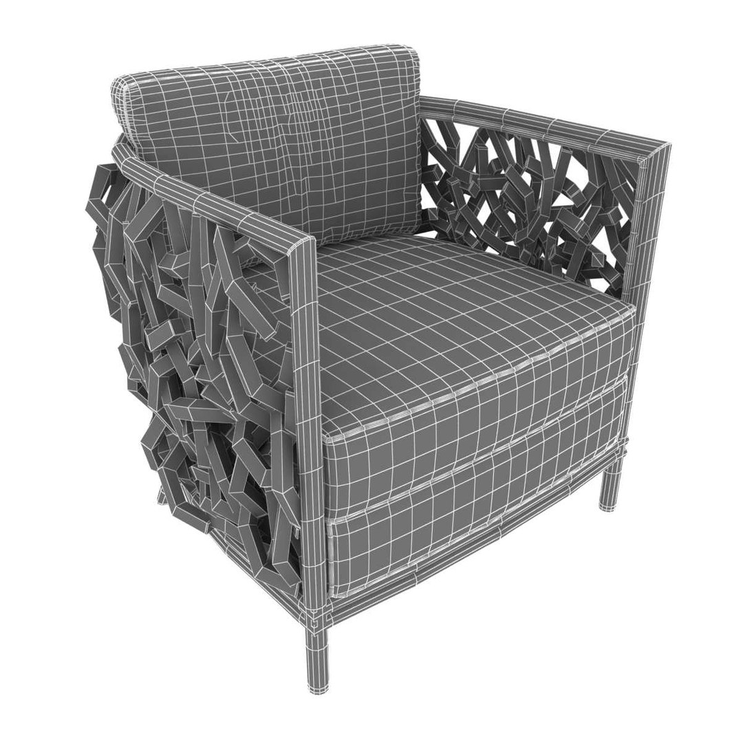 3D model chair auburn lounge - TurboSquid 1416170