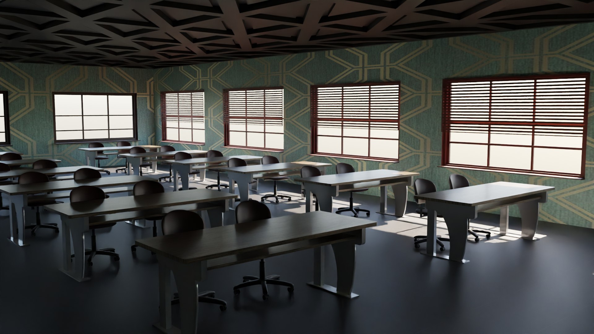 School Classroom 3D Model - TurboSquid 2159661