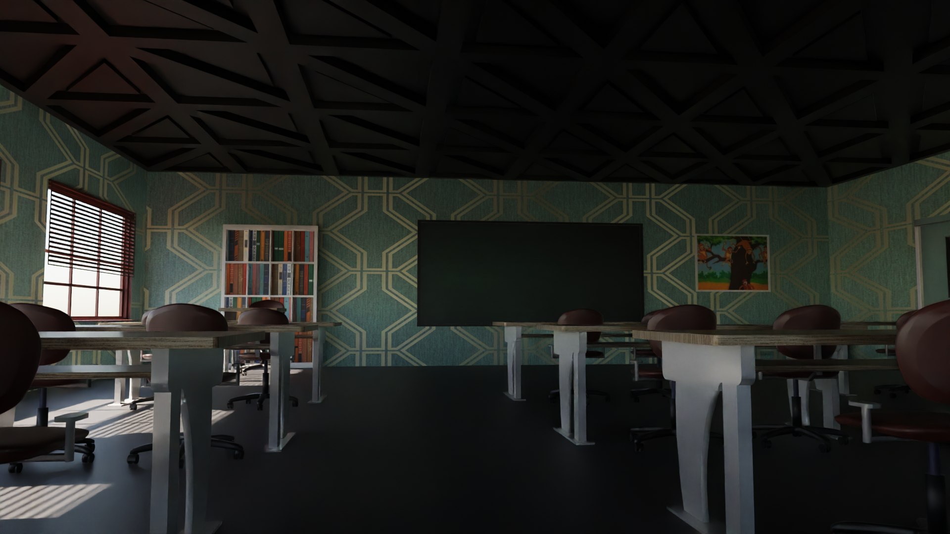 School Classroom 3D Model - TurboSquid 2159661