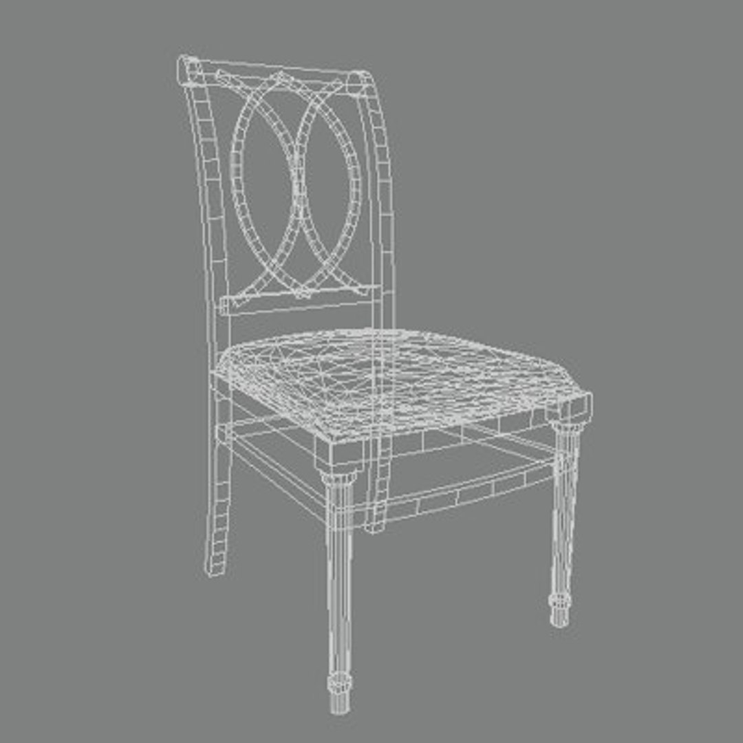 3d Max Modern Classic Chair