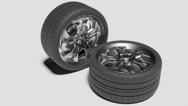 Custom tire rim cars 3D model - TurboSquid 1637106