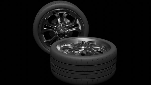 Custom tire rim cars 3D model - TurboSquid 1637106