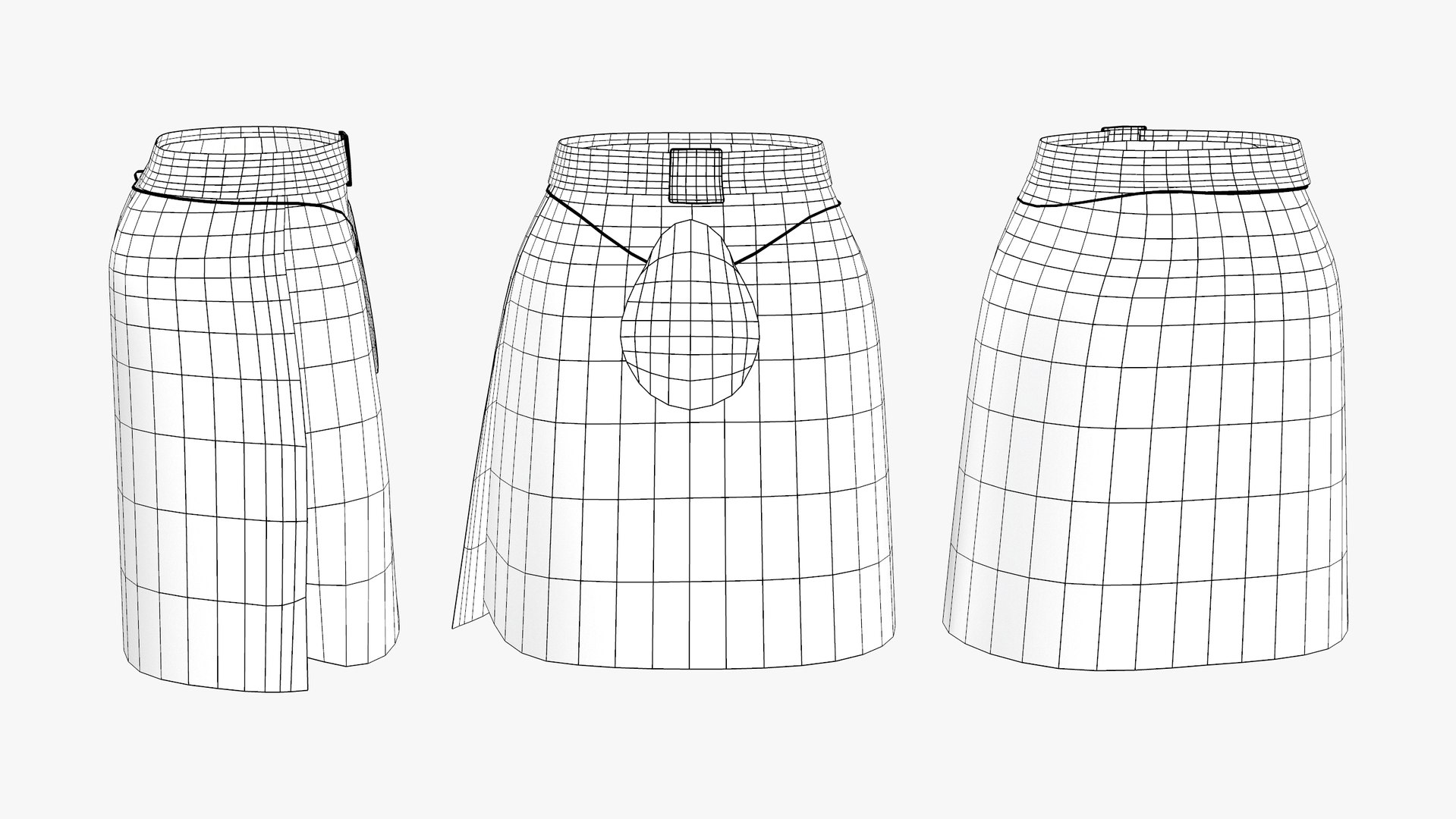 Mens Kilt 3D - TurboSquid 1804604