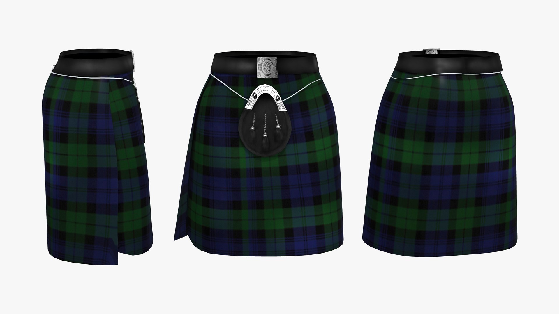 Mens Kilt 3D - TurboSquid 1804604