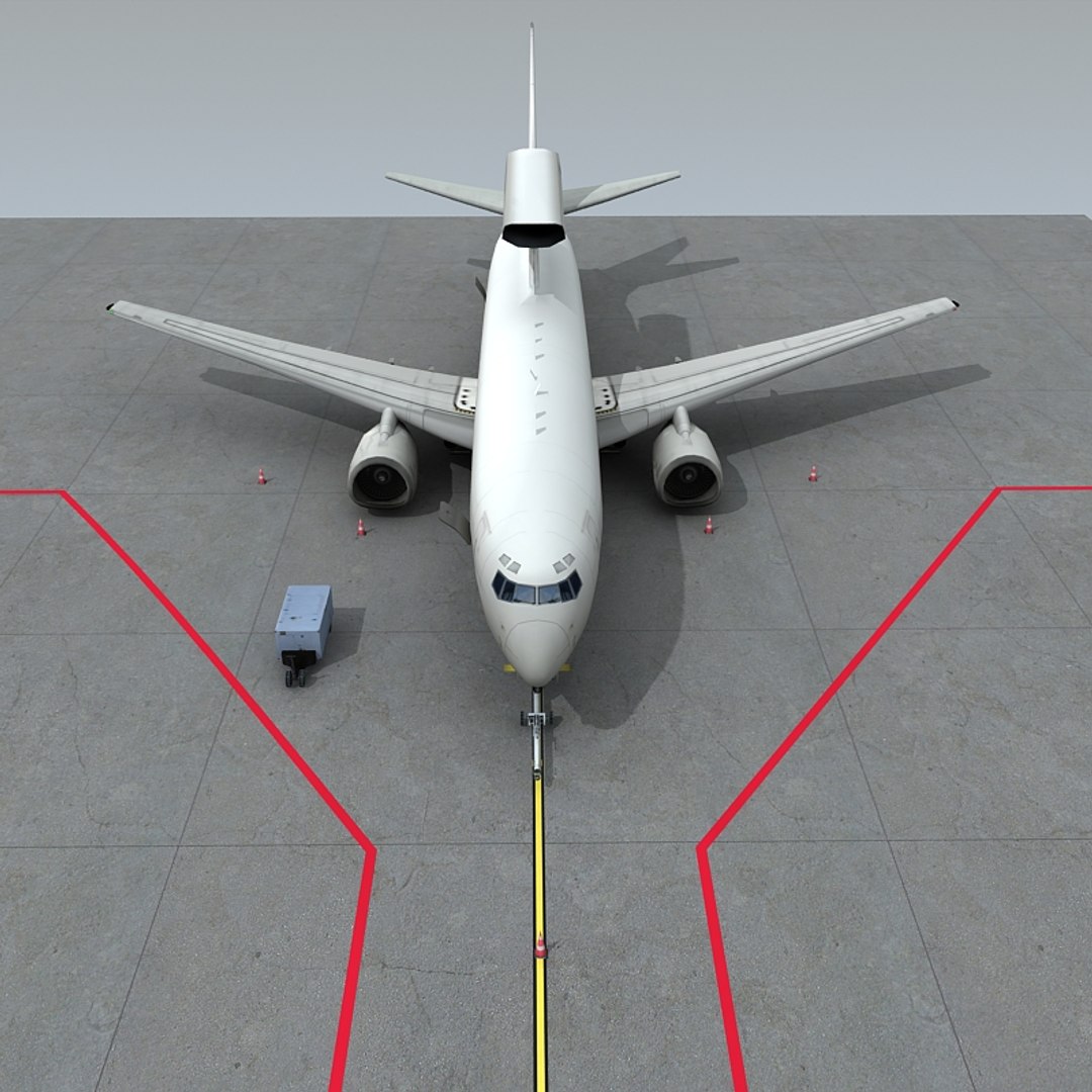 3d Nato Awacs B 737-7es Model