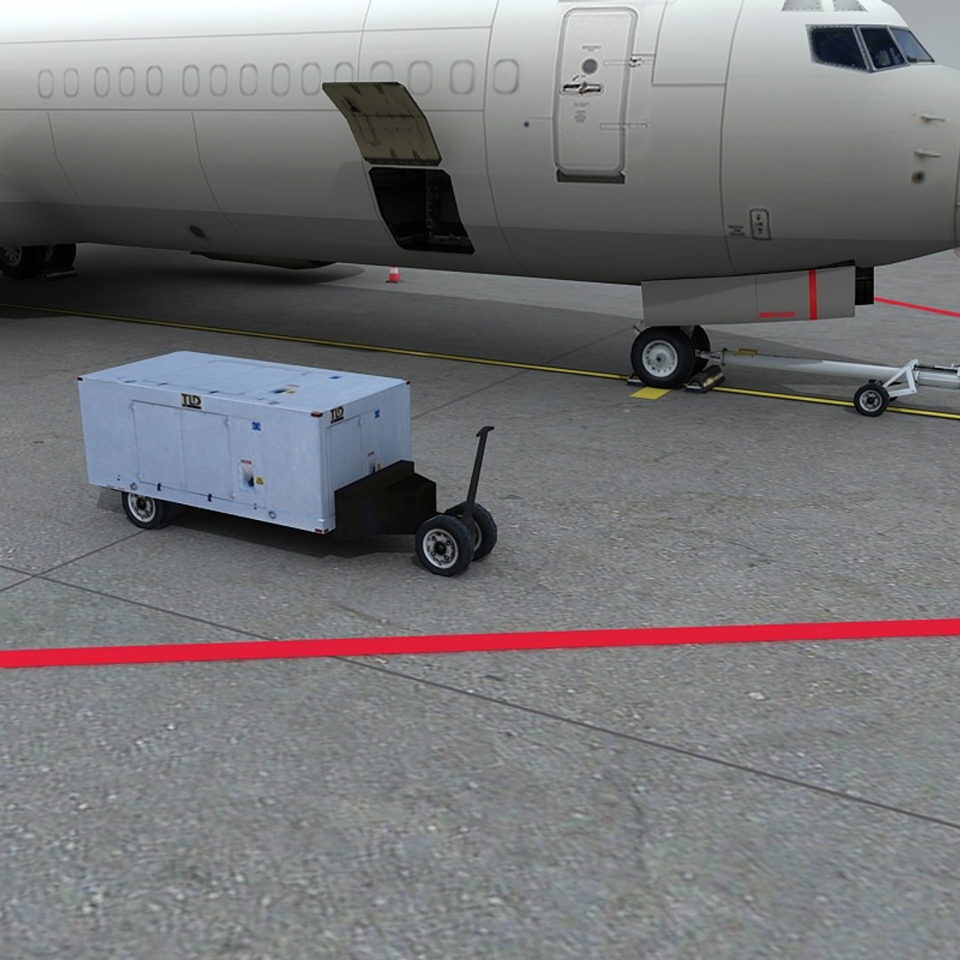 3d Nato Awacs B 737-7es Model