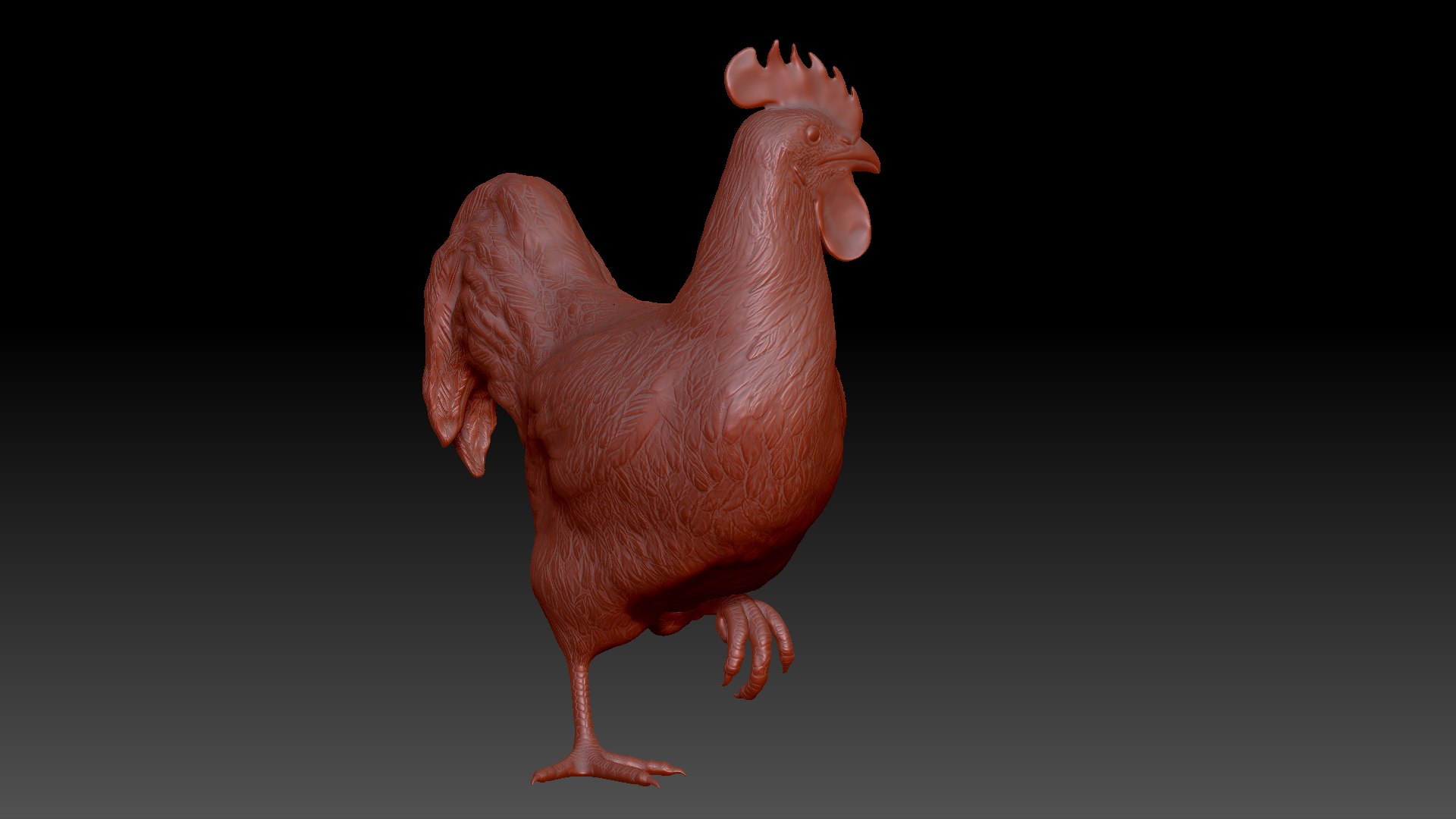 Chicken For 3d Printing 3D Model - TurboSquid 2171098