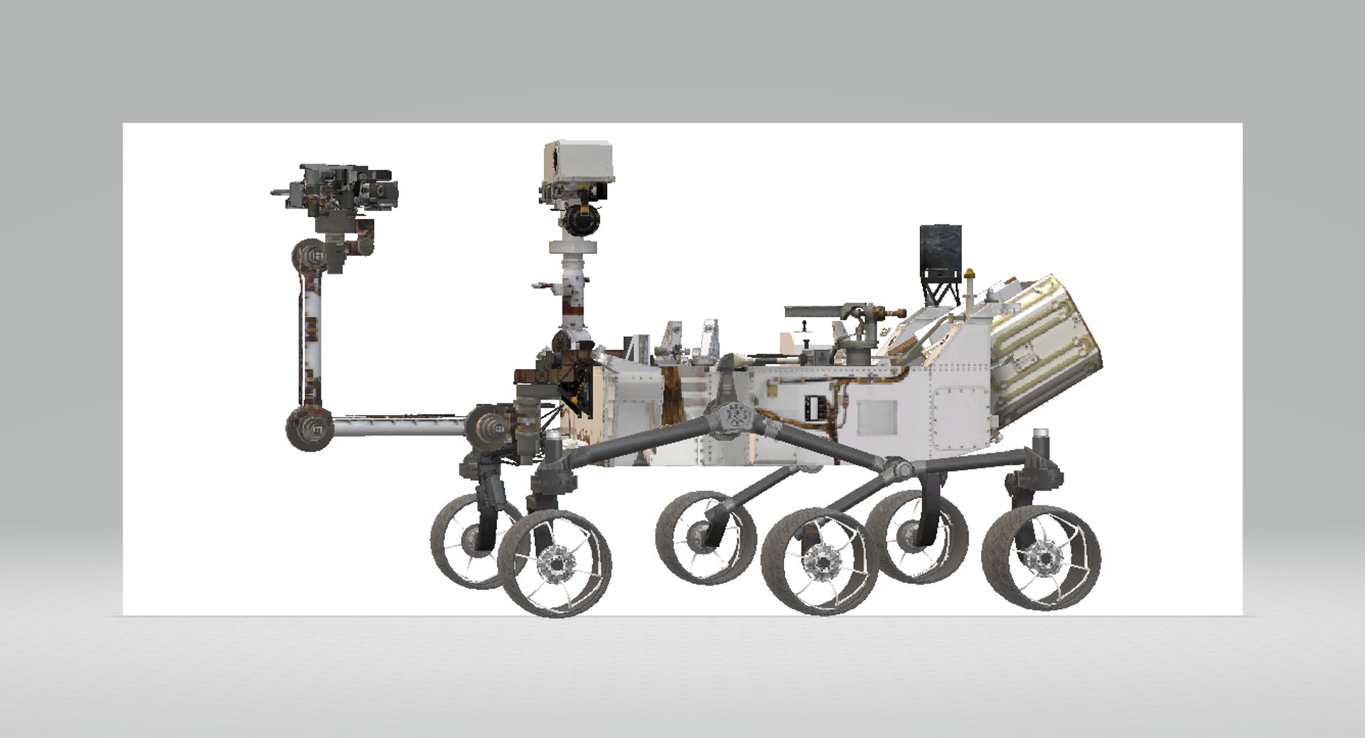Mars Curiosity Rover 3D Model - TurboSquid 1238384