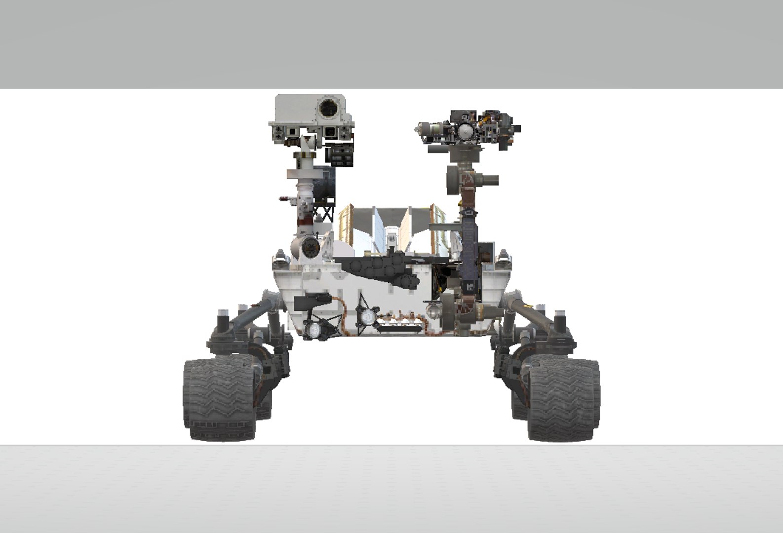 Mars Curiosity Rover 3D Model - TurboSquid 1238384