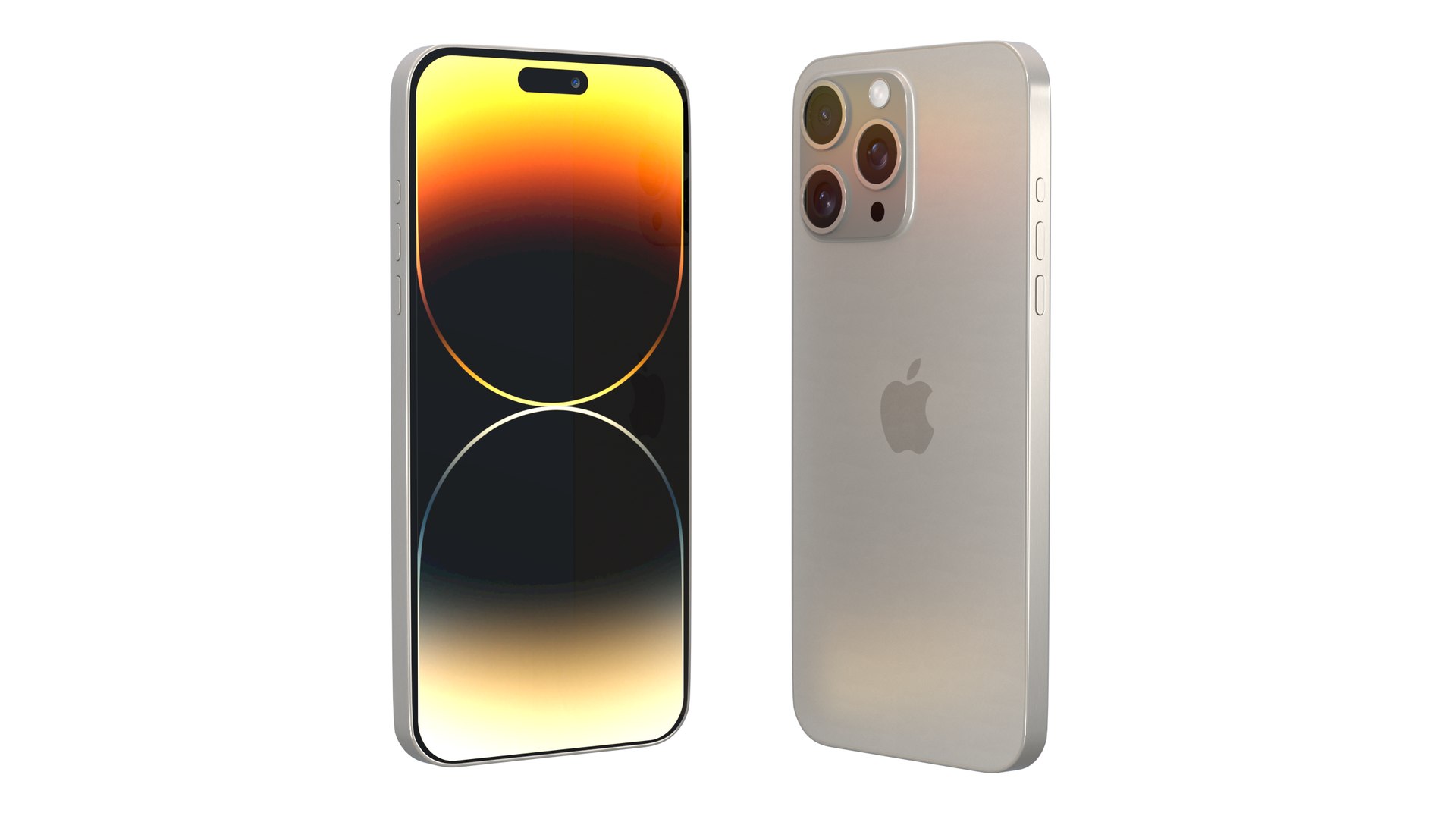 3D IPhone 14 Pro Max Starlight - TurboSquid 2206476