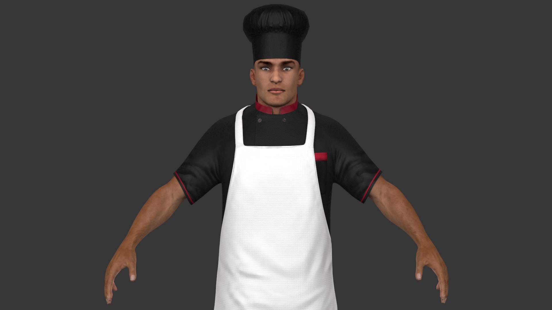 Chefs Model - TurboSquid 1809430