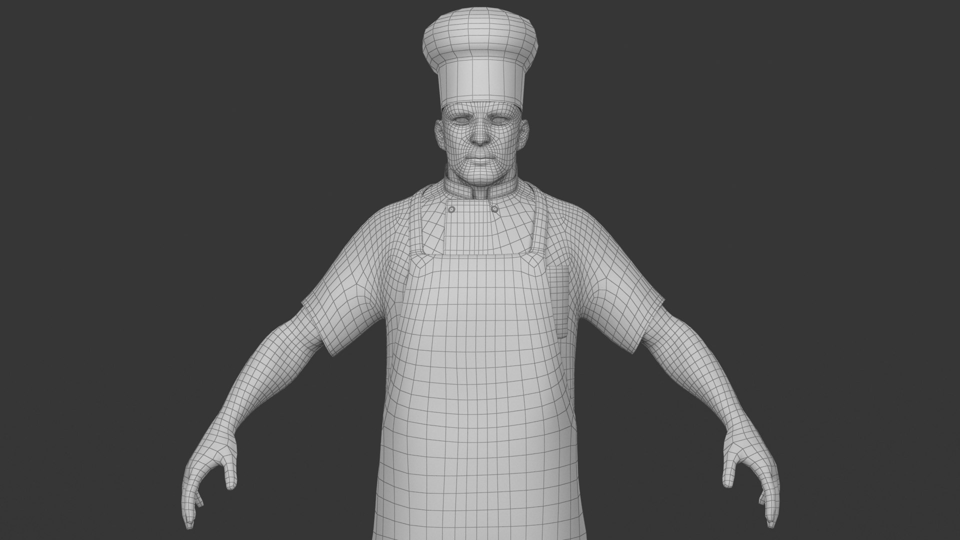 Chefs Model - TurboSquid 1809430