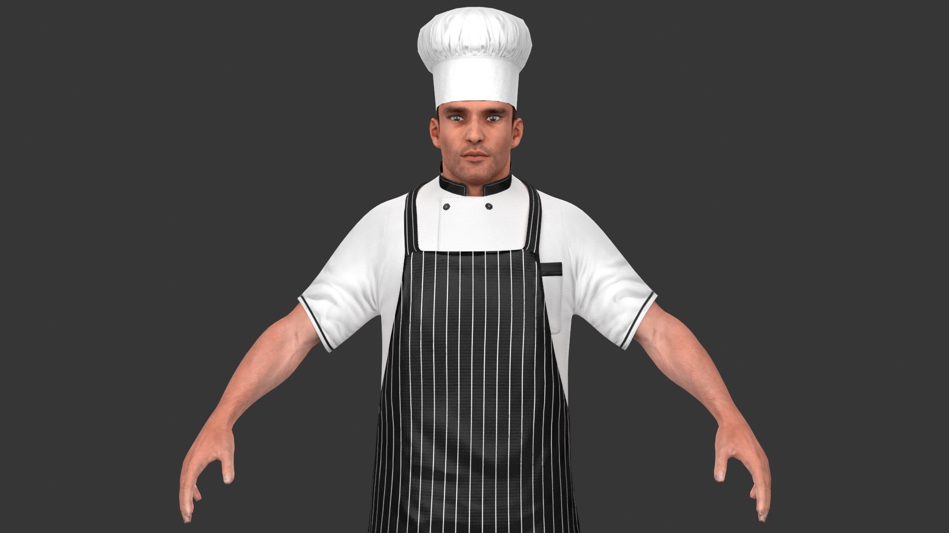 Chefs Model - TurboSquid 1809430