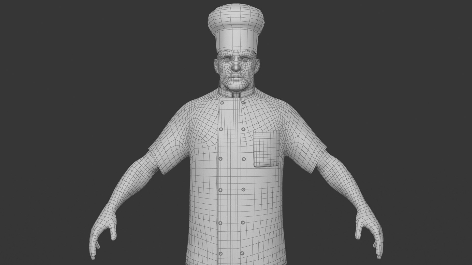 Chefs Model - TurboSquid 1809430