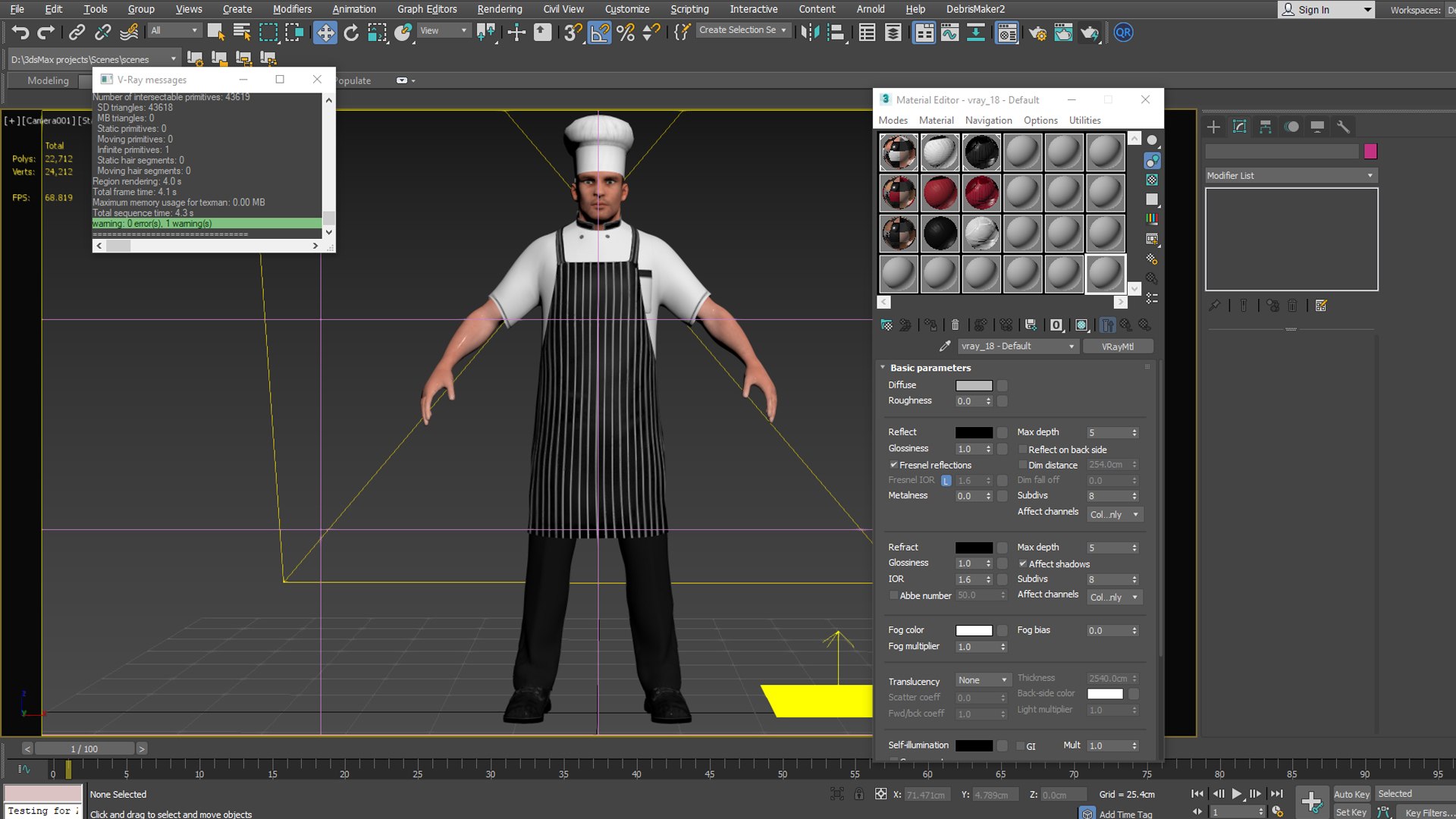 Chefs Model - TurboSquid 1809430