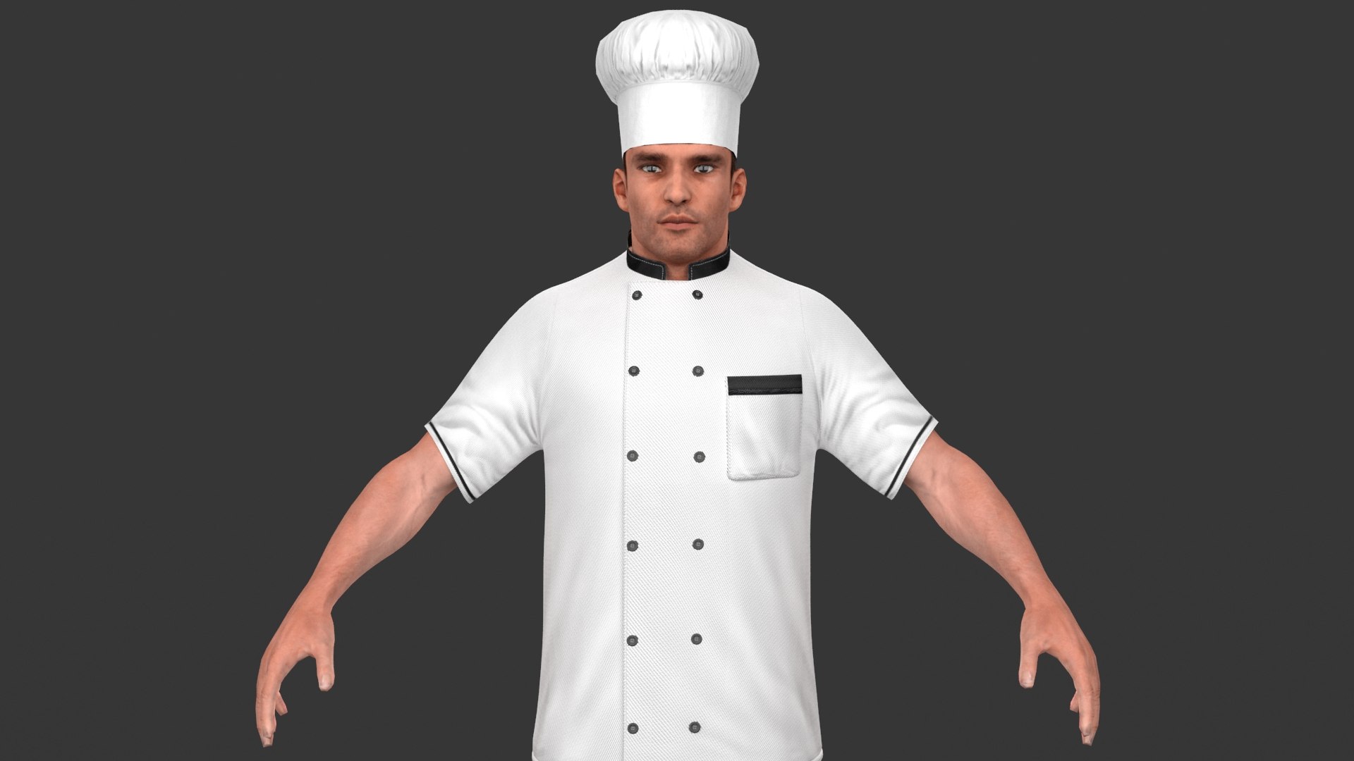 Chefs Model - TurboSquid 1809430