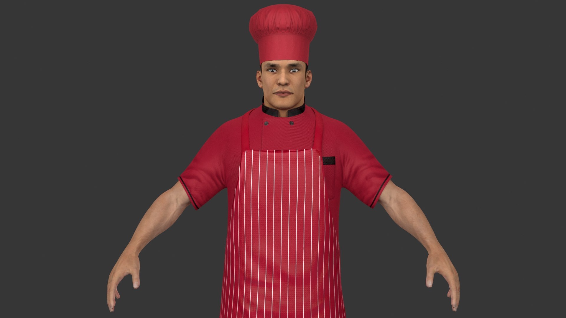 Chefs Model - TurboSquid 1809430