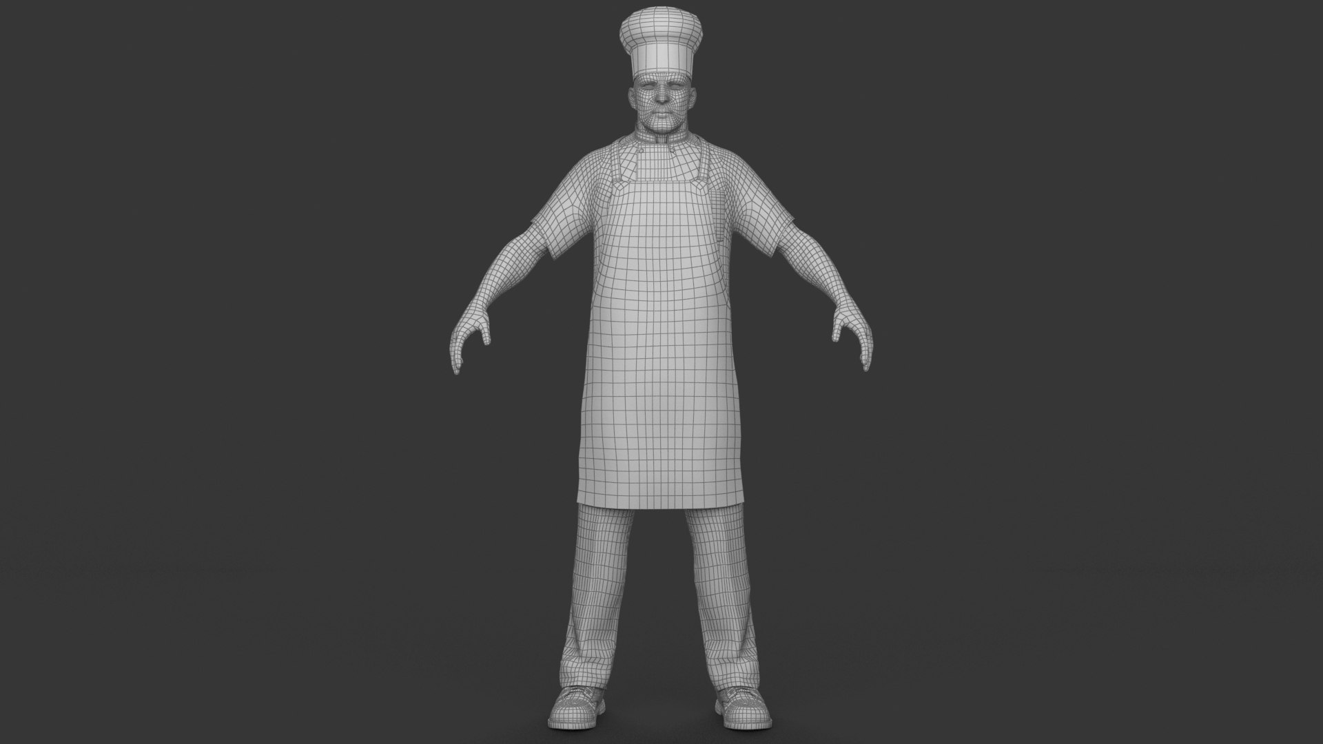 Chefs Model - TurboSquid 1809430