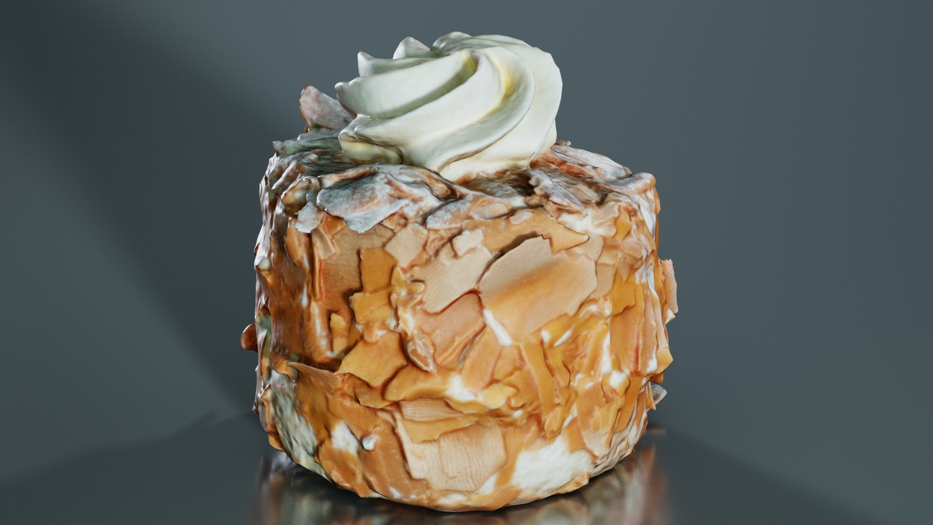 3D Chocolate Flakes Cake Remastered Model - TurboSquid 2362139