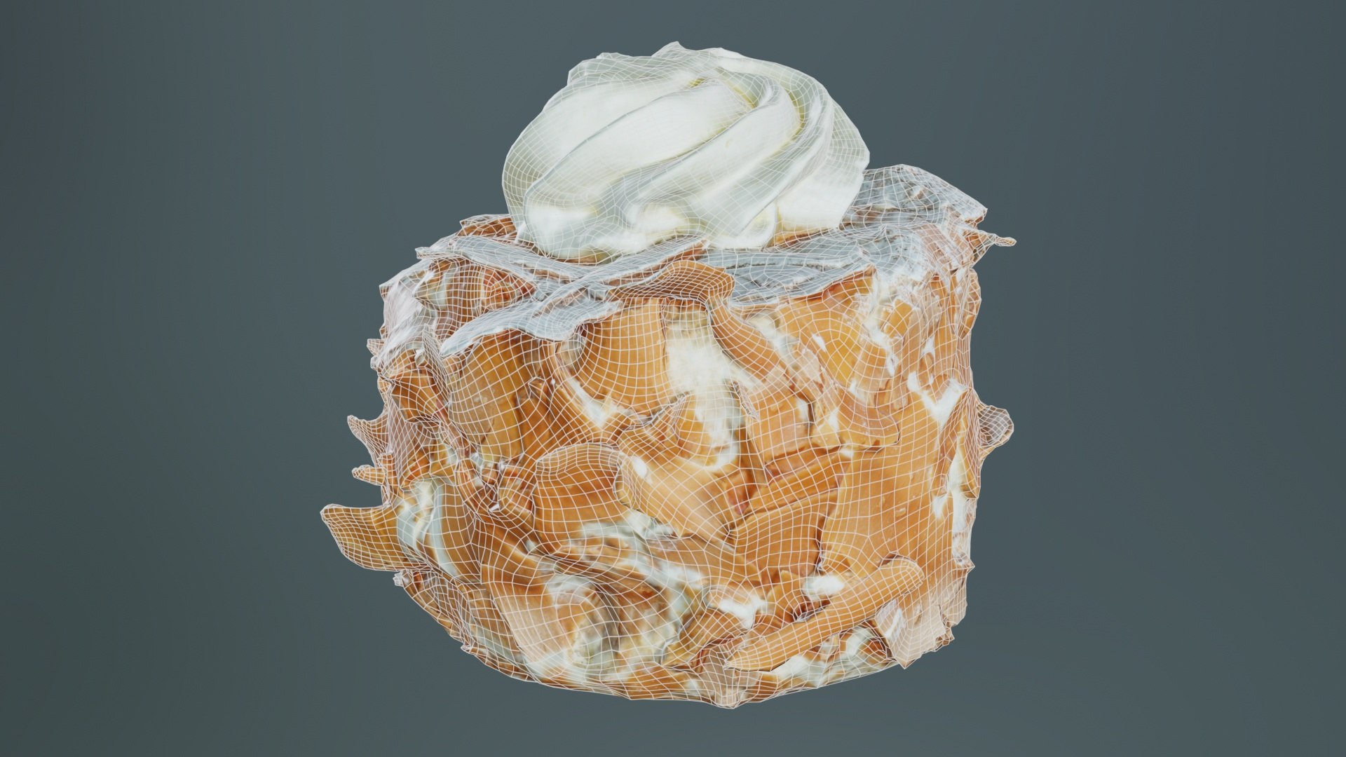 3D Chocolate Flakes Cake Remastered Model - TurboSquid 2362139