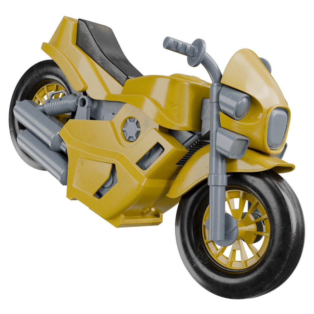 Motorcycle Toy 02 E 3D Model - TurboSquid 2334512