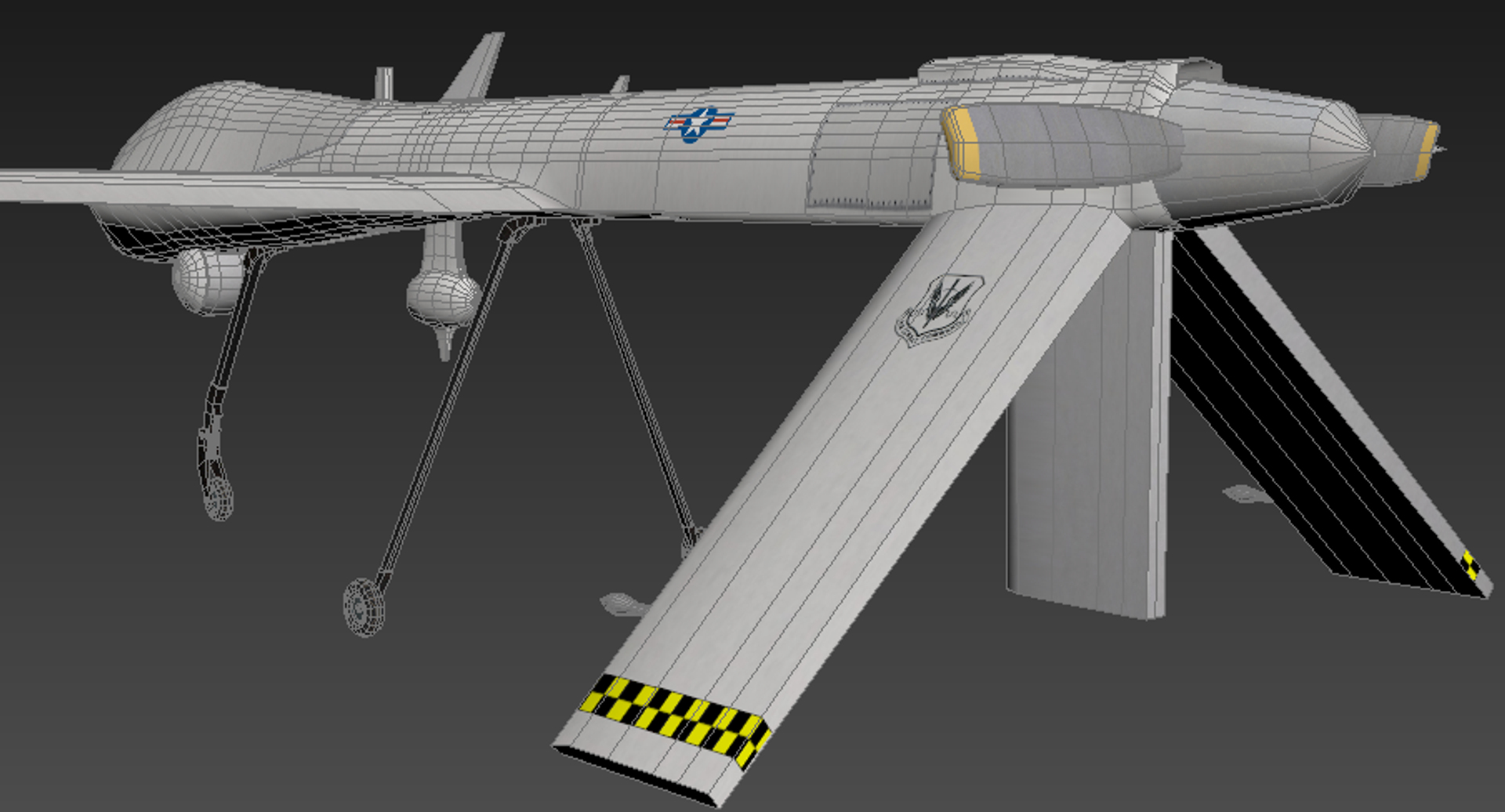 Free 3D rq-1a predator model - TurboSquid 1155093