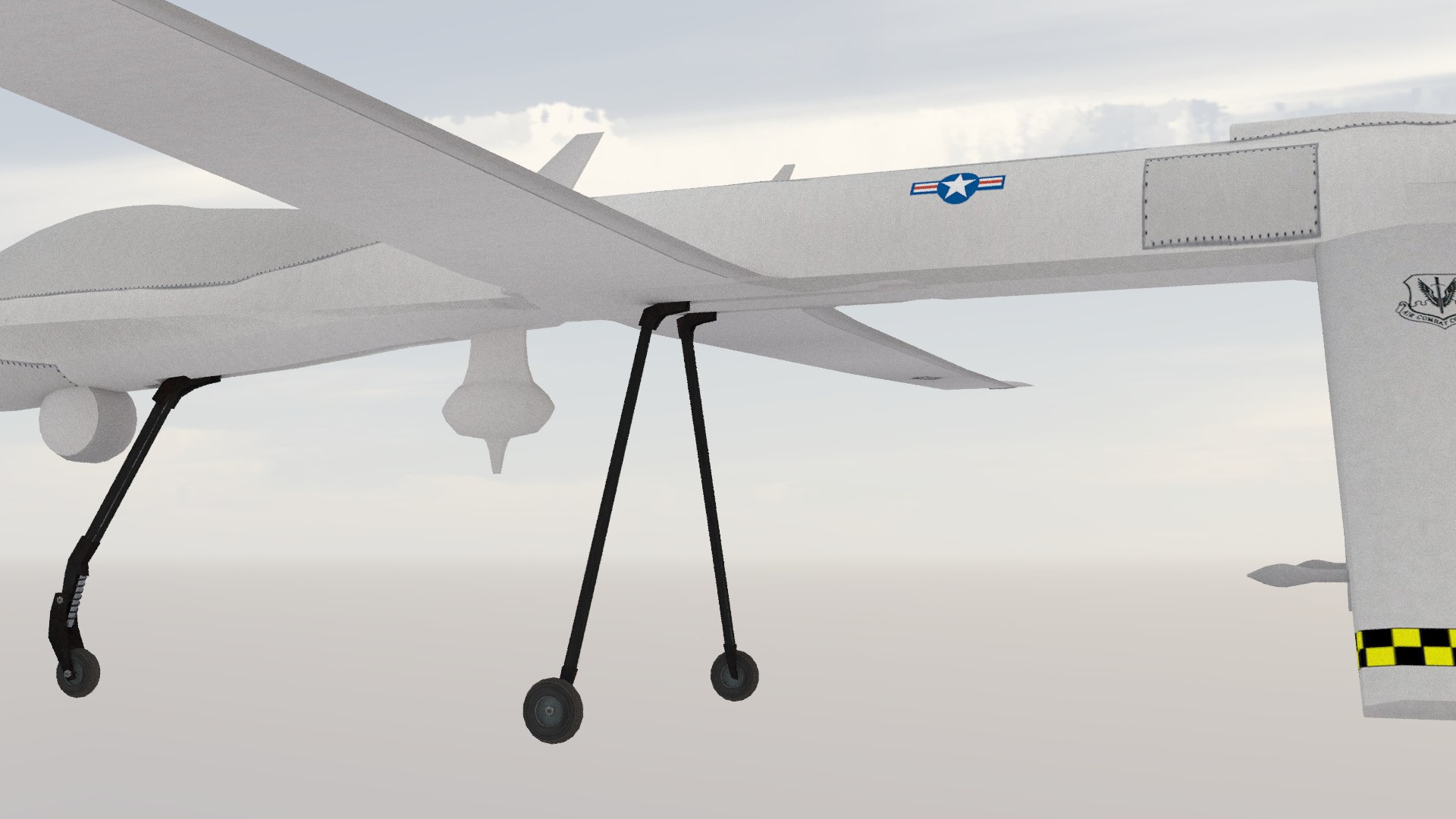 Free 3D Rq-1a Predator Model - TurboSquid 1155093