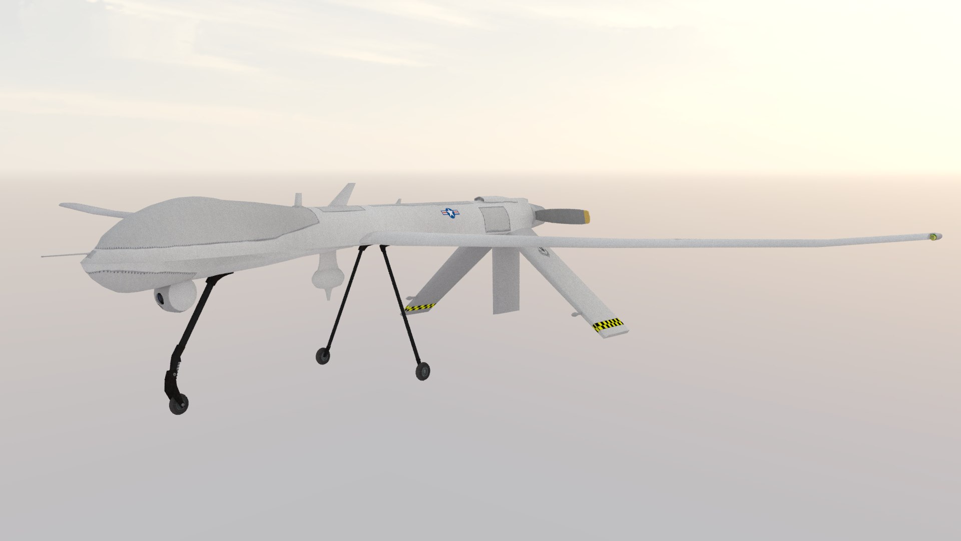 Free 3D Rq-1a Predator Model - TurboSquid 1155093