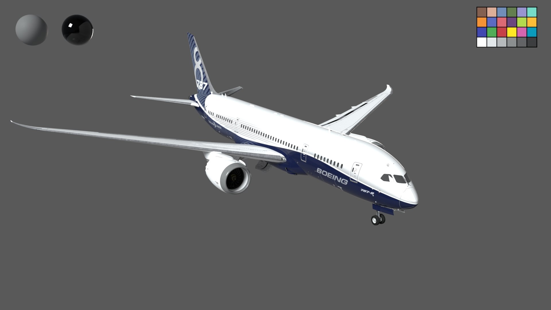 3D Model Boeing 787 Aircraft - TurboSquid 2228744